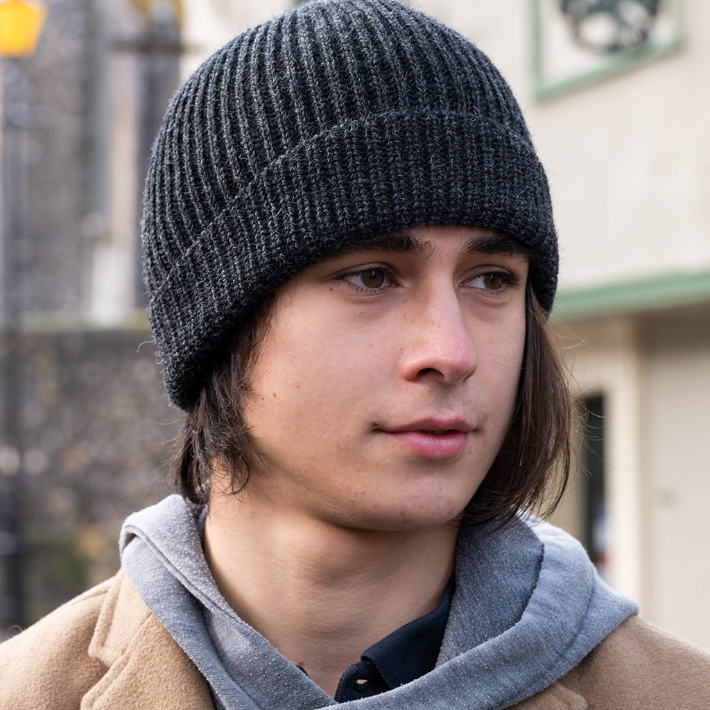 Ribbed Hat – Black Sheep Knitwear